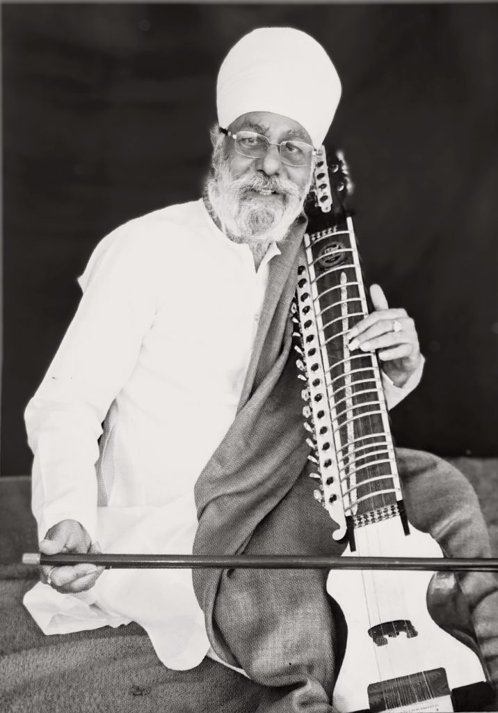 Ustad Gurdev Singh, a distinguished Sarod and Dilruba maestro (1948 ...